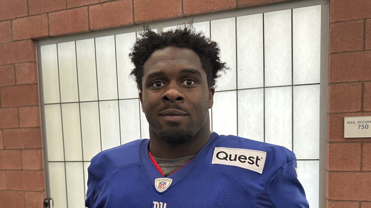 Elijah Chatman, el bajito tackle de Giants que se volvió viral por una ...