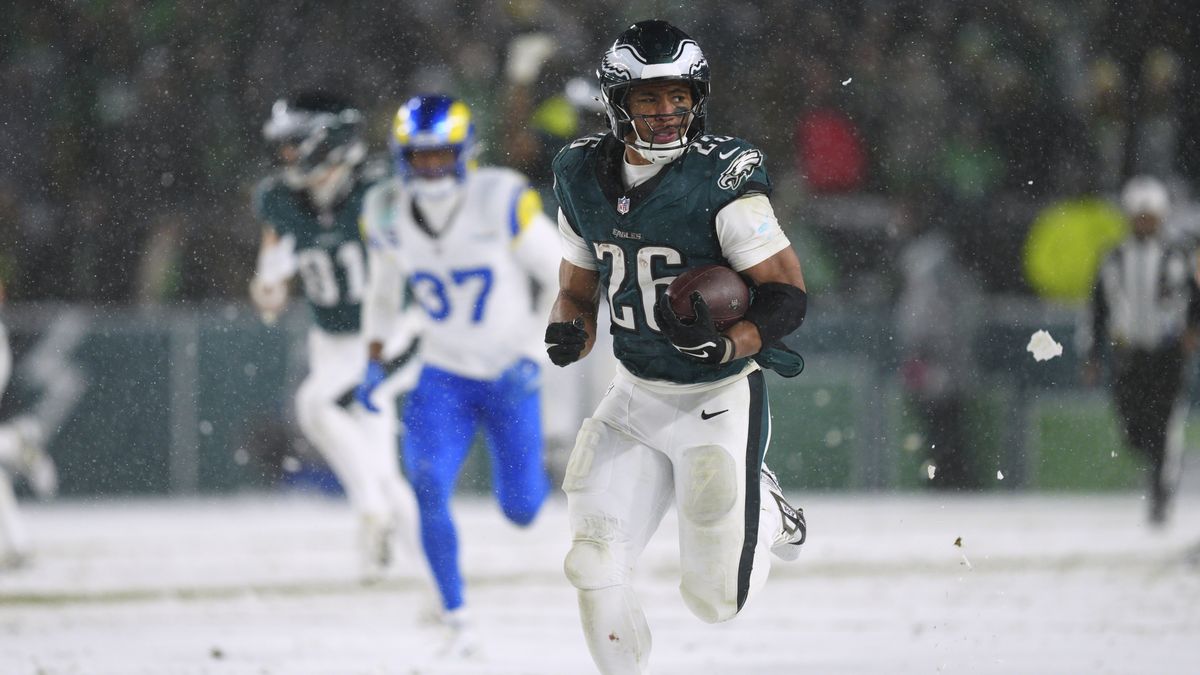Barkley anota TDs de 78 y 62 yardas; Eagles vencen 28-22 a Rams y ...