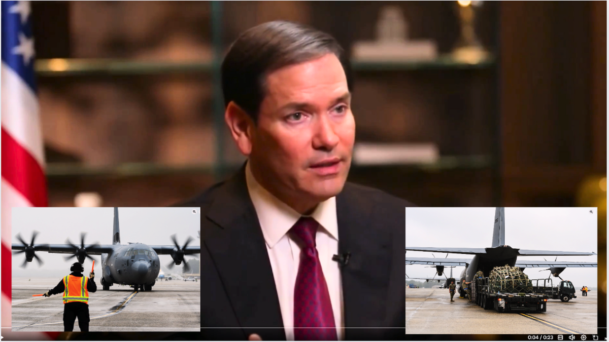 Marco Rubio anuncia disposición de EEUU para enviar ayuda humanitaria a ...