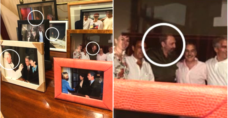 Filtran fotografías inéditas del dictador Fidel Castro junto al ...