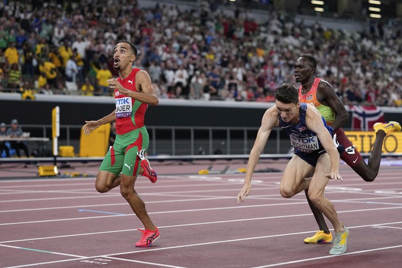 El portugués Isaac Nader sorprende en los 1.500 metros masculinos del ...