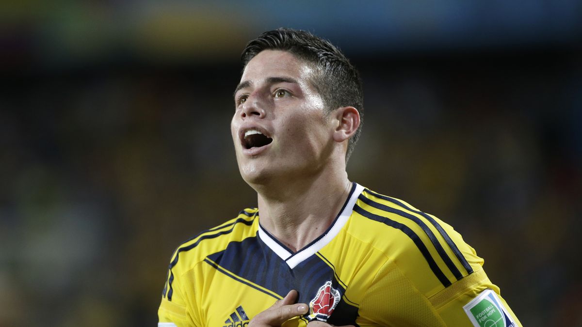 Mundial: James, el más efectivo de fase grupos