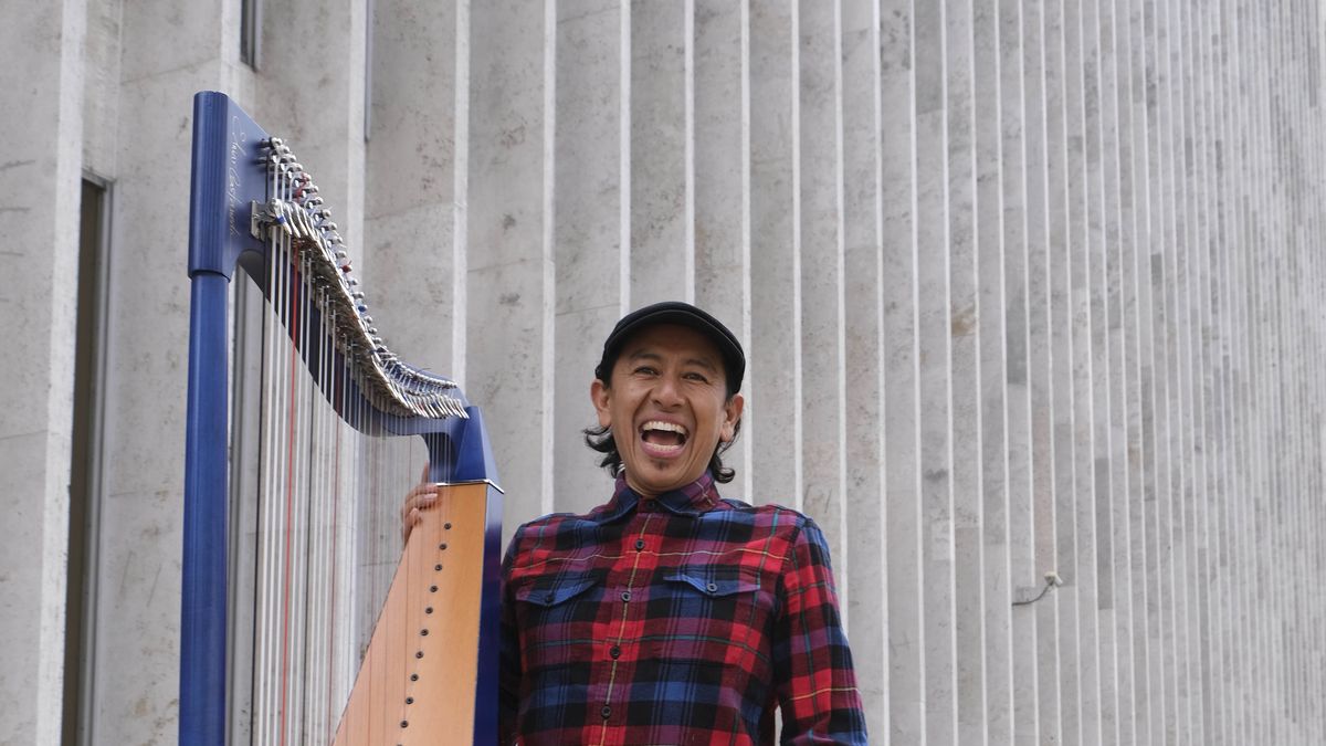 Edmar Castañeda, arpa a ritmo de jazz en el Lincoln Center