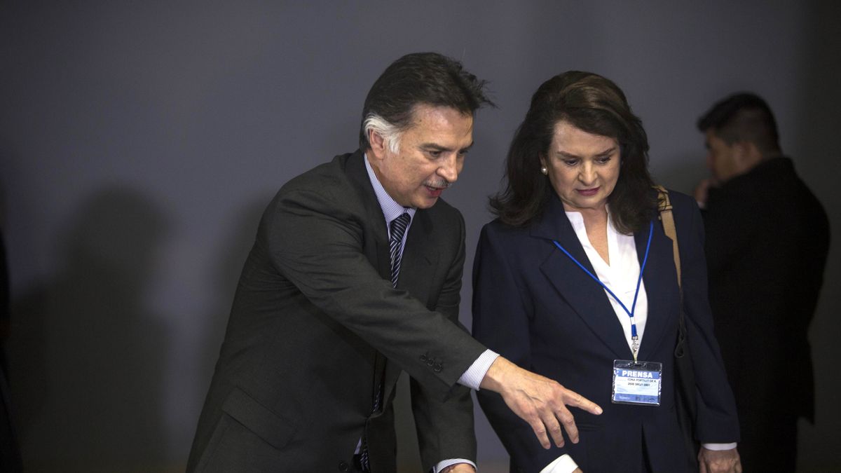 El ex presidente Alfonso Portillo llega a Guatemala