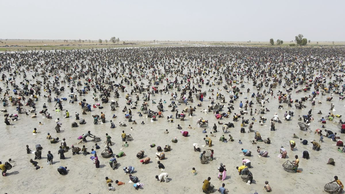 Desaparición de estanque en la cálida Malí amenaza una tradición ...