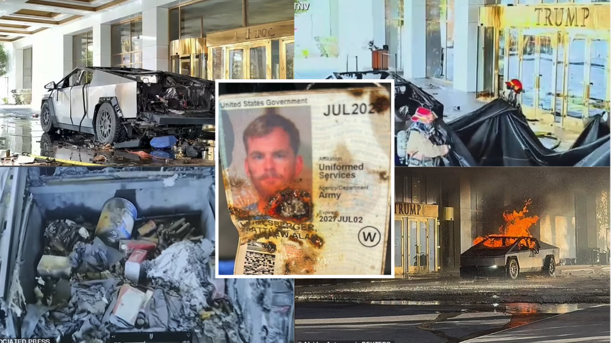 Explosión de Cybertruck frente al Trump Vegas Hotel: La inquietante ...