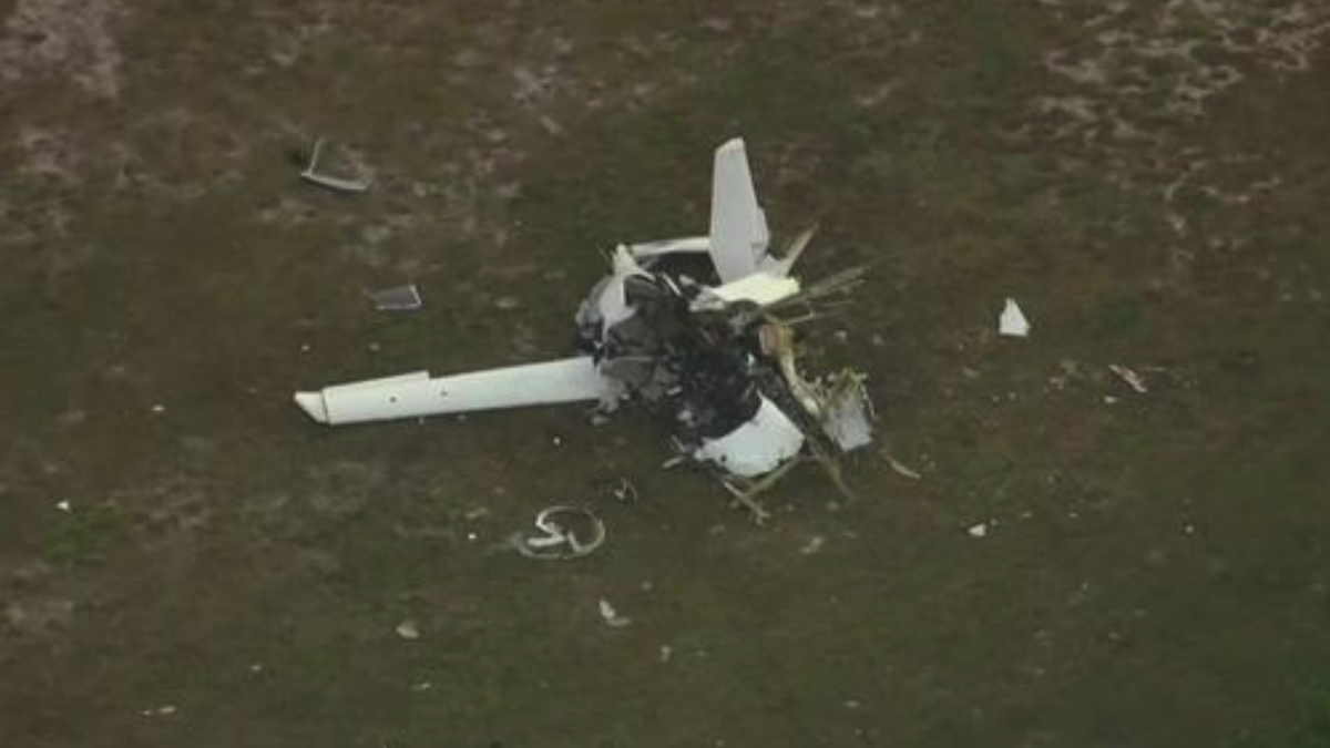 Mueren dos personas al estrellarse una avioneta en el sur de Florida