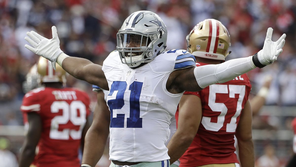 Los novatos Elliott y Prescott guían a Cowboys al triunfo