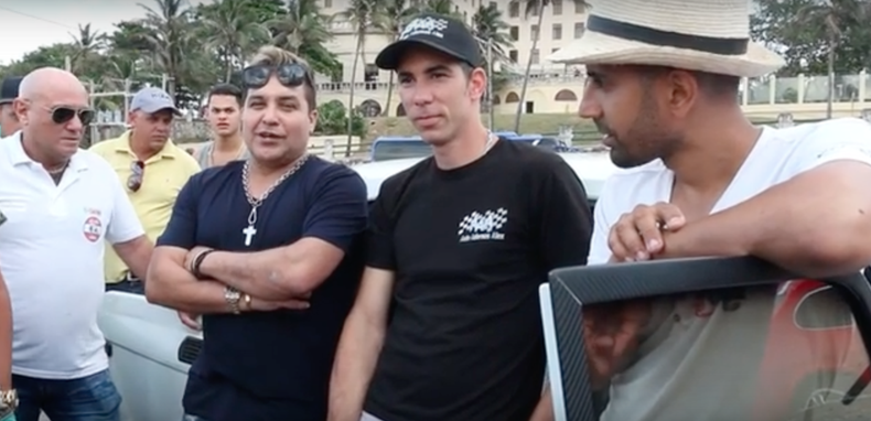Robertico en las filmaciones de Rápido y Furioso en La Habana, Cuba!