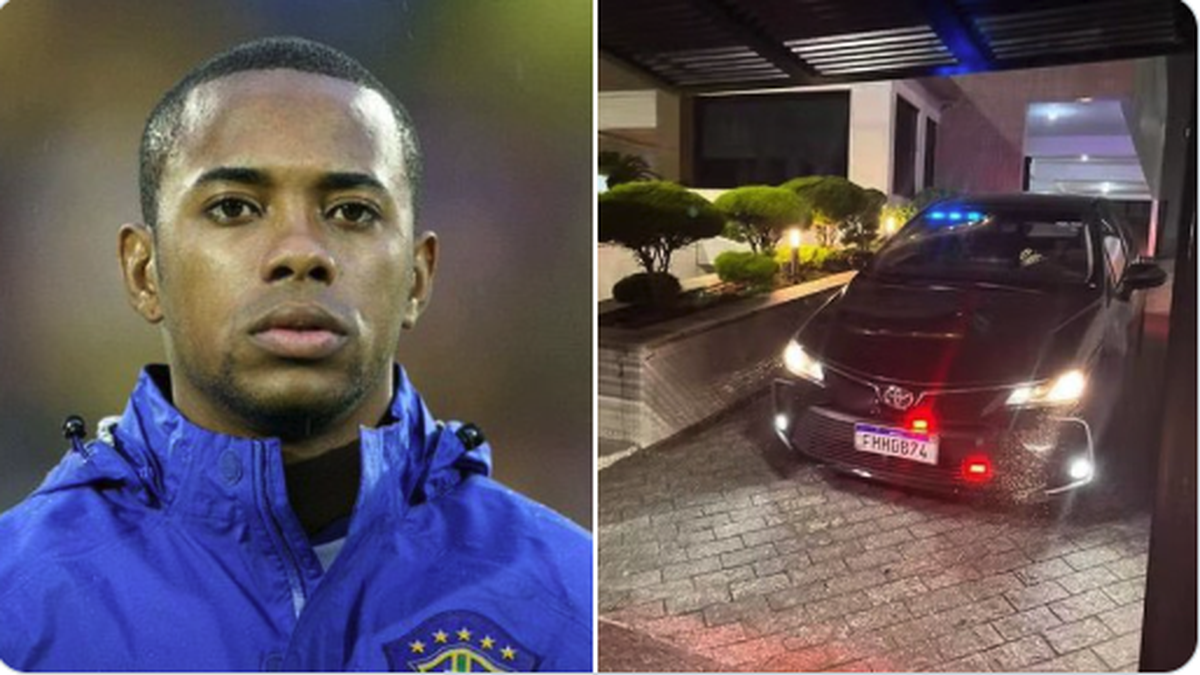 Robinho se entrega a la policía para cumplir sentencia de 9 años de ...