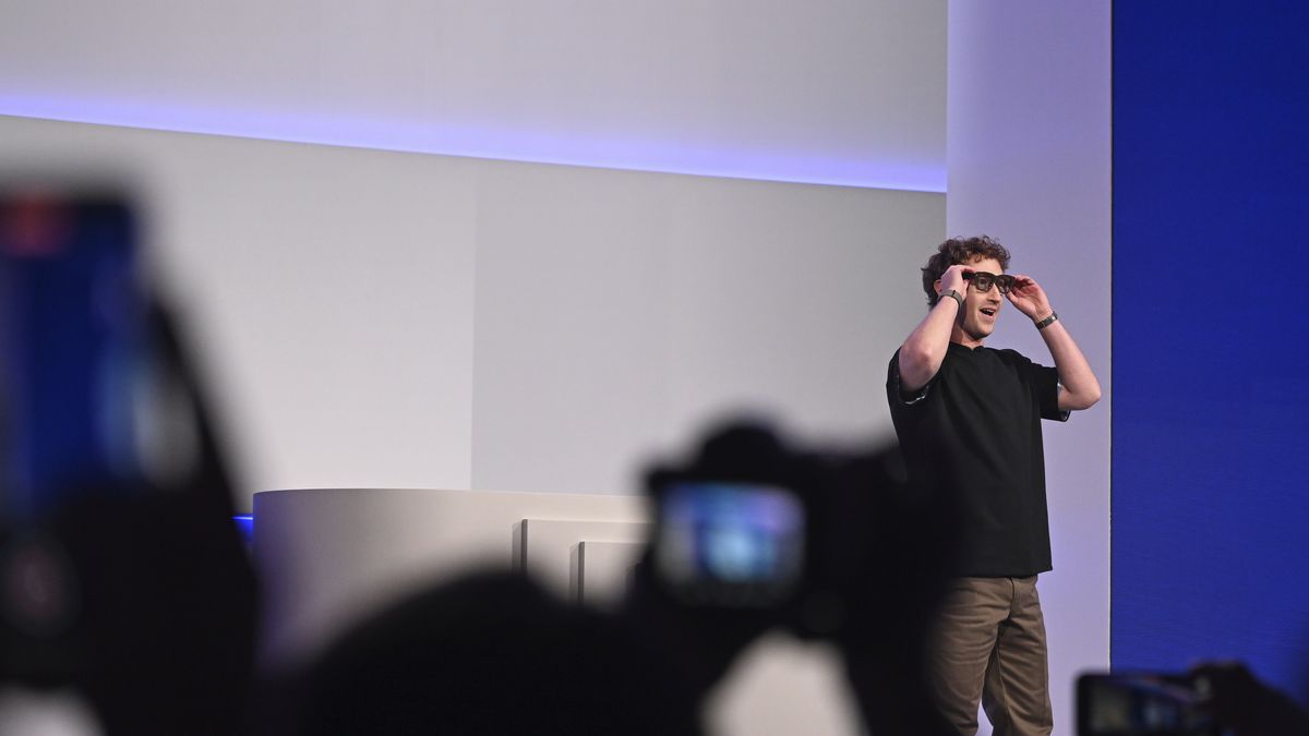Meta presenta gafas con IA, pantalla y pulsera neural durante su evento ...