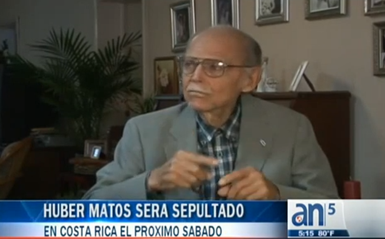 El último adiós a Huber Matos