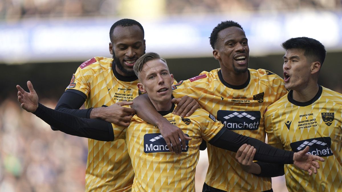 Maidstone, de la quinta división, sorprende en la Copa FA y avanza a la ...