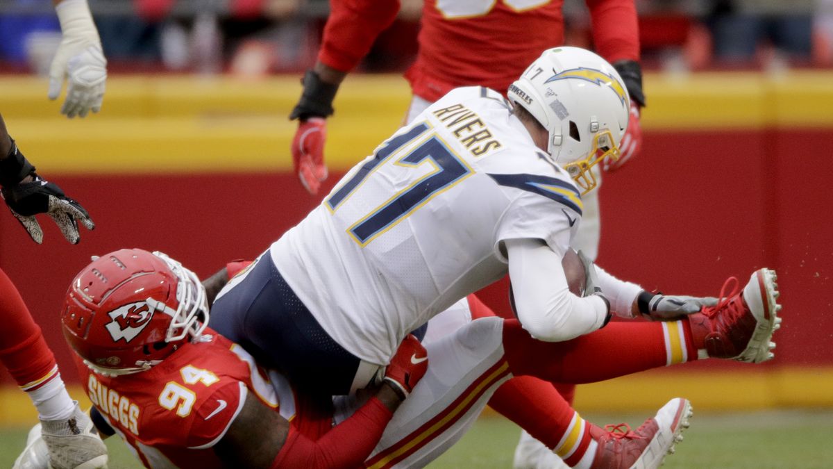 Suggs llegó a los Chiefs hace un mes y está en el Super Bowl