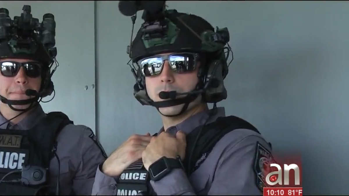 Así es el nuevo centro de entrenamiento del equipo SWAT de Hialeah