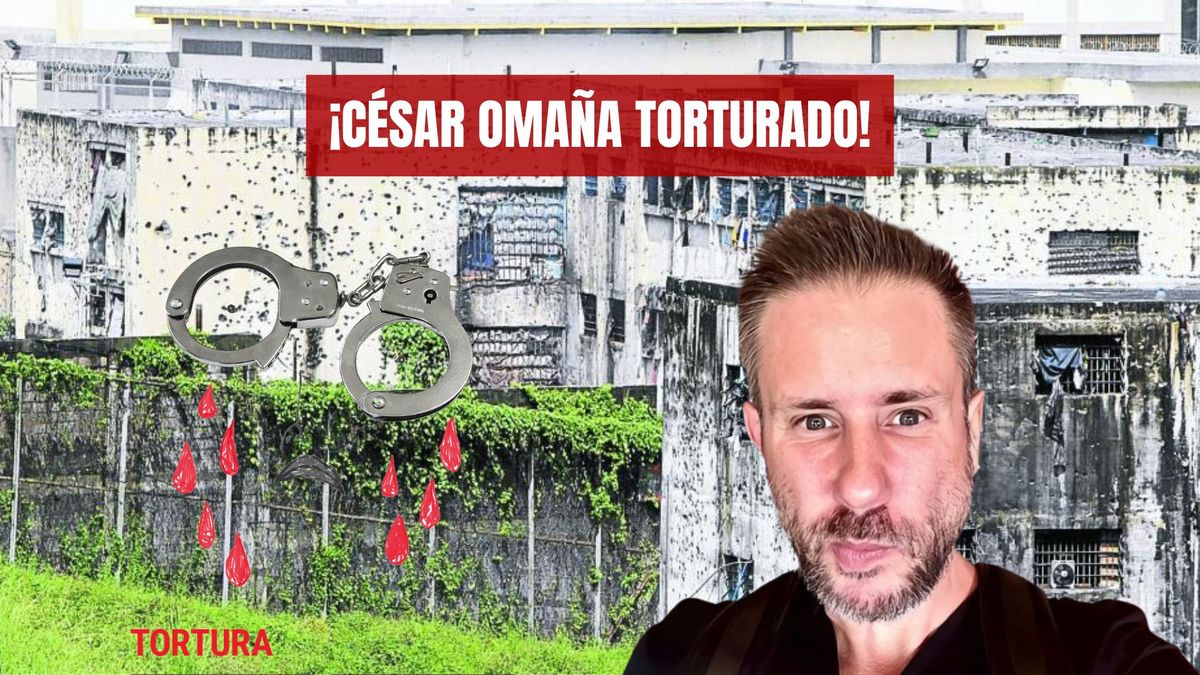 César Omaña sí fue torturado y está fuera de peligro en la cárcel el rodeo