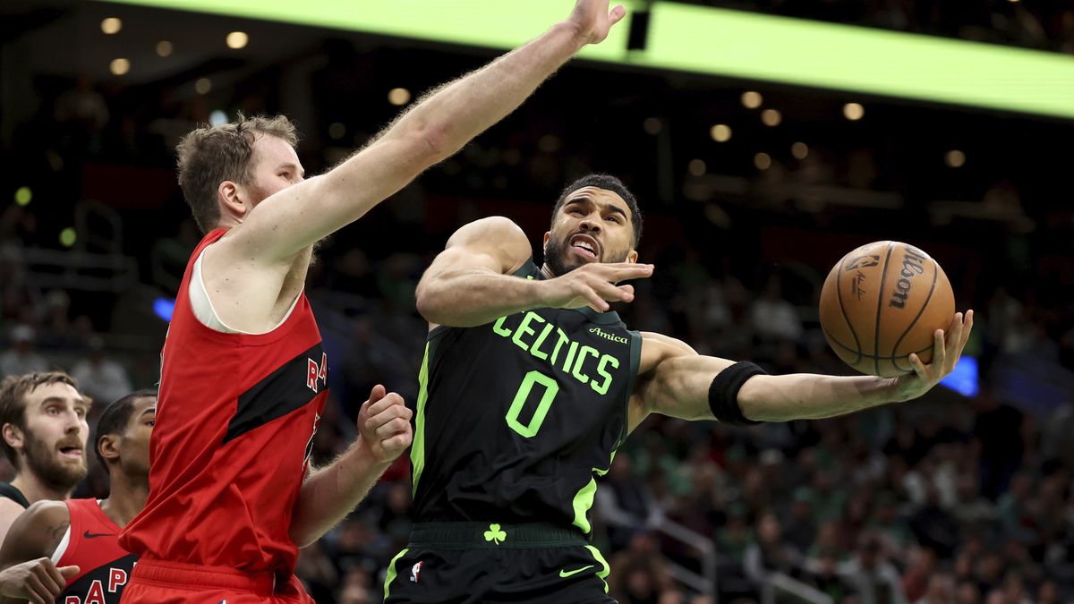 Triple de Tatum al final del alargue da la victoria 126-123 a Celtics ...