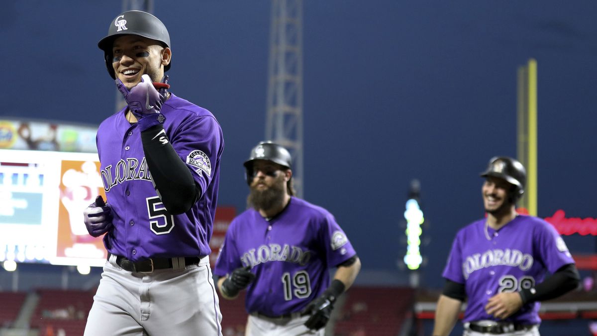CarGo pega jonrón de 3 carreras; Rockies vencen a Rojos