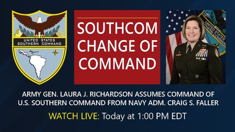 Cambio de mando del SOUTHCOM