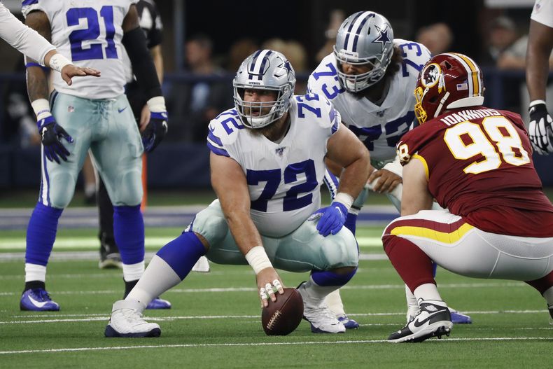 Centro de los Cowboys Travis Frederick anuncia su retiro