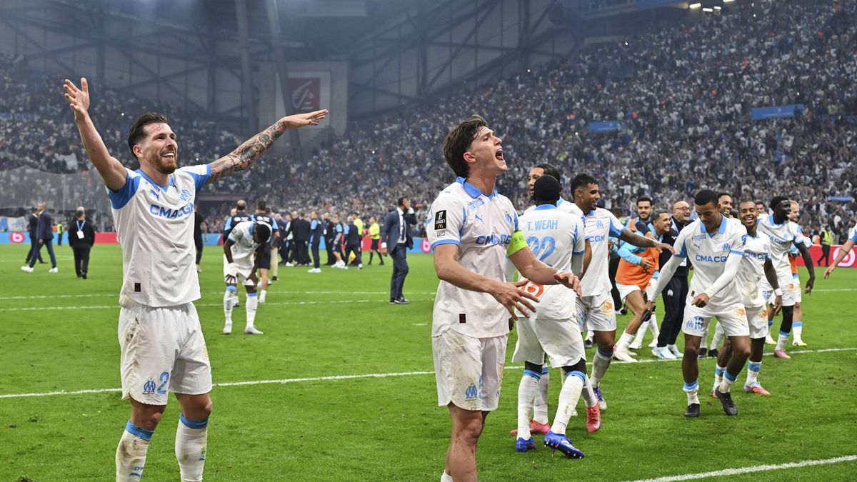 Marsella vence al PSG en Le Classique y pone fin al inicio invicto del ...