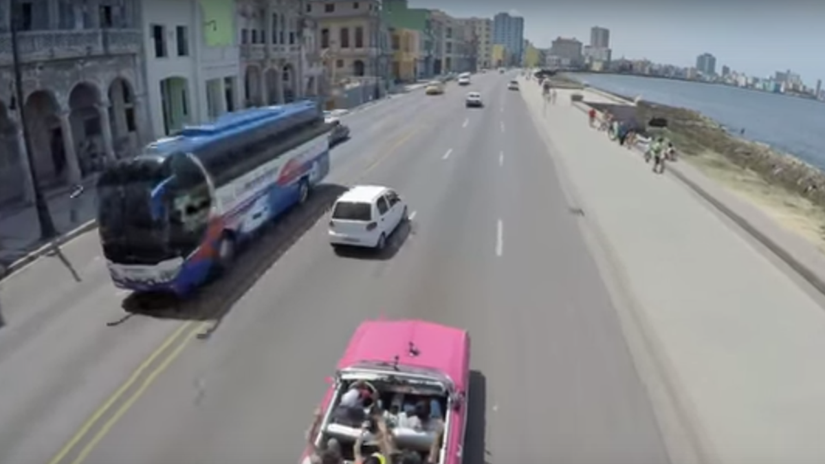 Drone graba espectaculares imágenes en diferentes áreas de Cuba