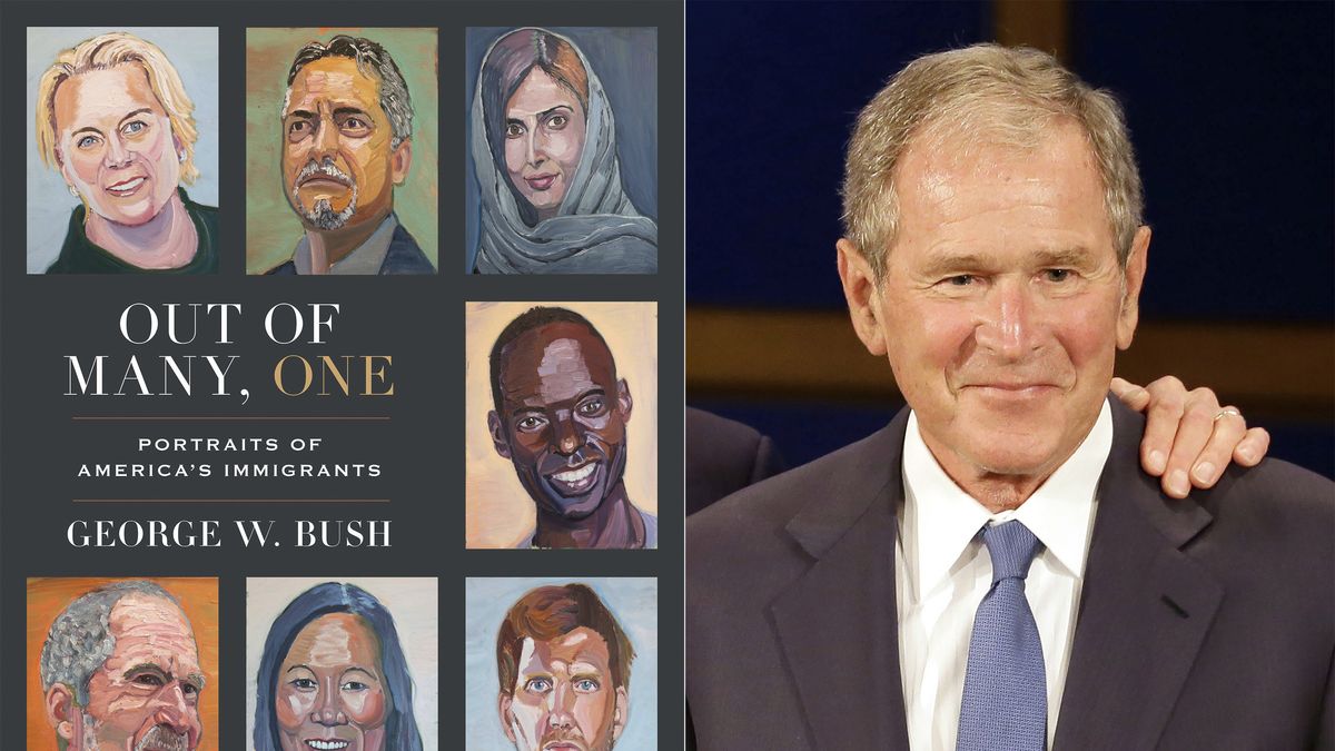 George W. Bush rinde homenaje a los migrantes en nuevo libro