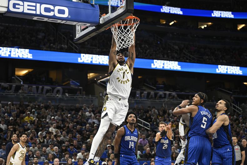 Pacers vencen 111-97 a Orlando y se acercan a un juego del Magic en la ...