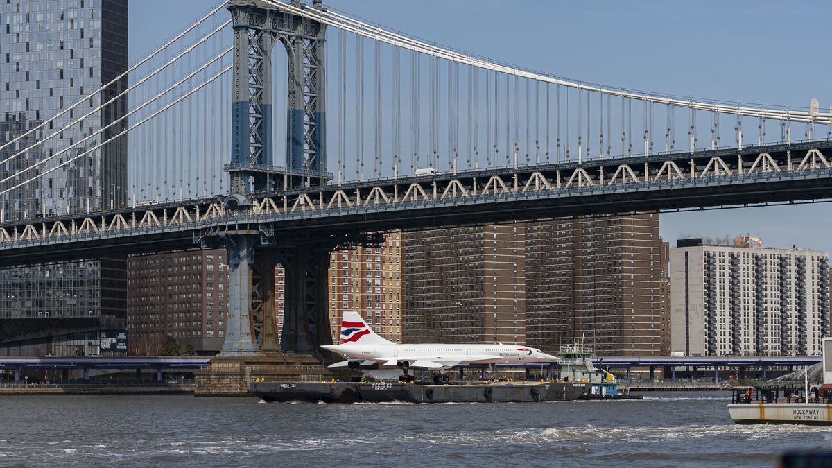 El jet supersónico Concorde regresará al Intrepid Museum de Nueva York ...