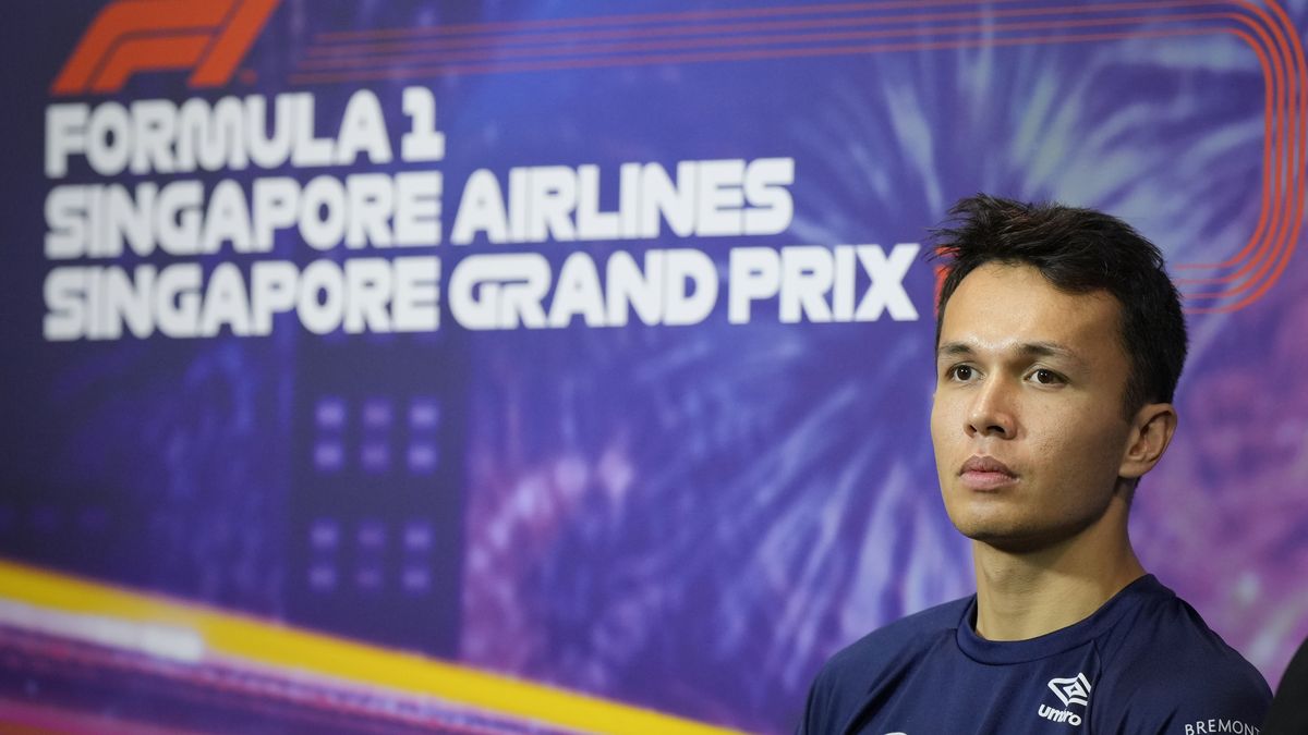 F1: Albon está sorprendido por su pronta recuperación
