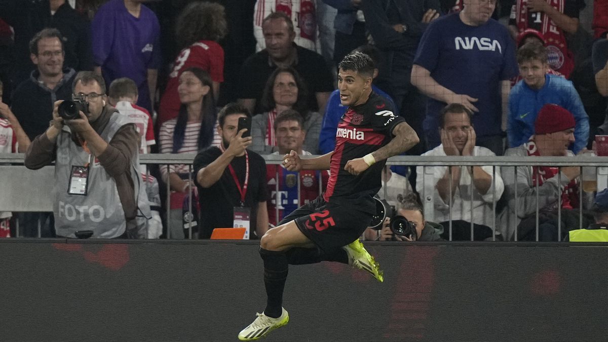 Exequiel Palacios renueva con el Leverkusen hasta 2028